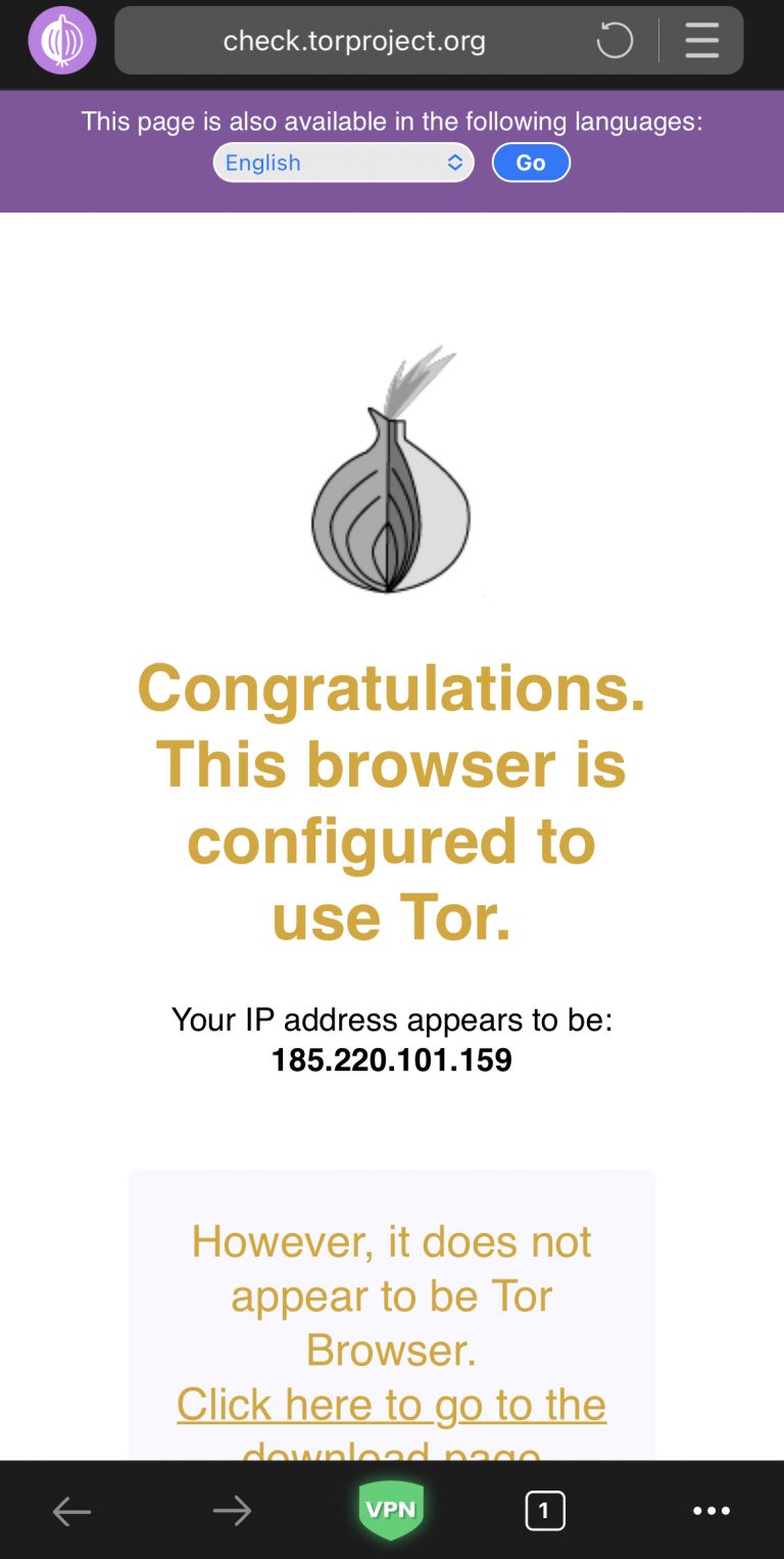 How can I know whether I am connected to TOR or not? - Torweb